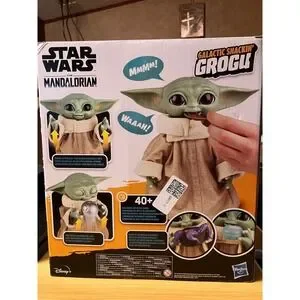 Hasbro | Toys | Star Wars Galactic Snackin Grogu Animatronic The ...